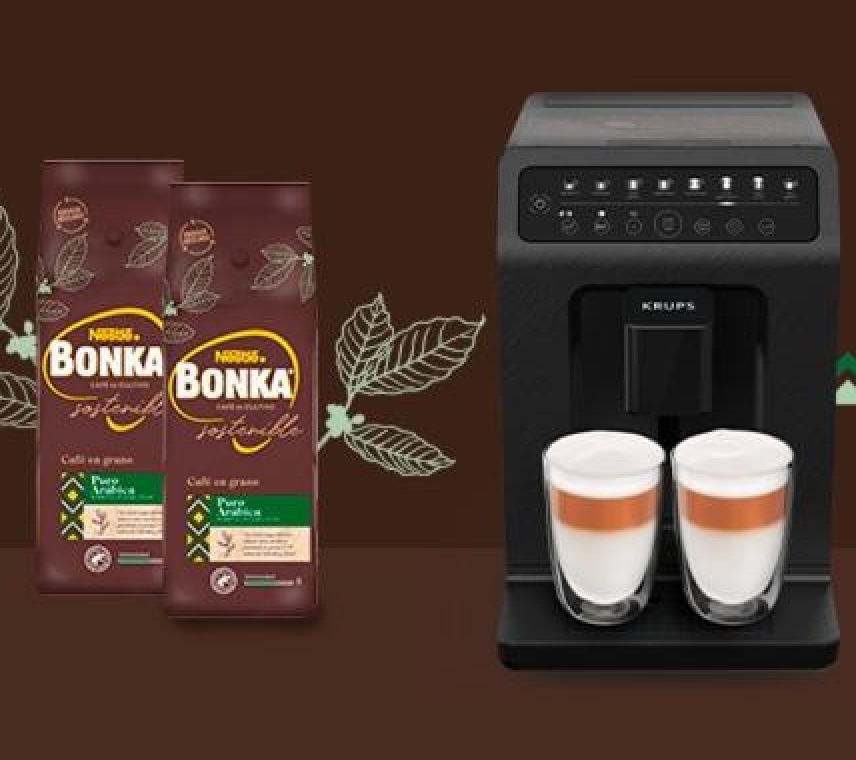 ¡Consigue una Cafetera + 1 año de productos Bonka! | Nestlé Family Club