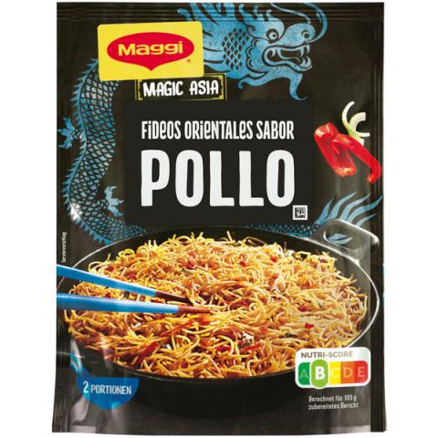 MAGGI Fideos Orientales Pollo - 2 raciones - 121g | Nestlé Family Club